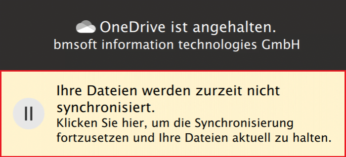 Die Bedeutung der OneDrive-Symbole - OneDrive App | Mac