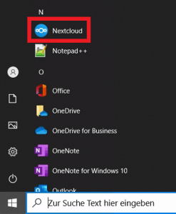 Nextcloud Windows Client einrichten - bmsoft.de | think connected