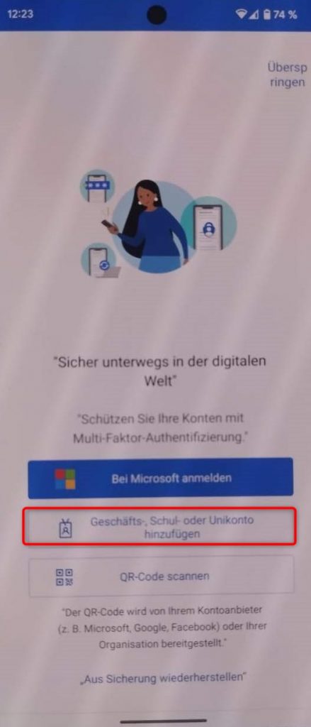 Einrichtung - Microsoft 365 MFA / 2FA via Authenticator App | Android/iOS