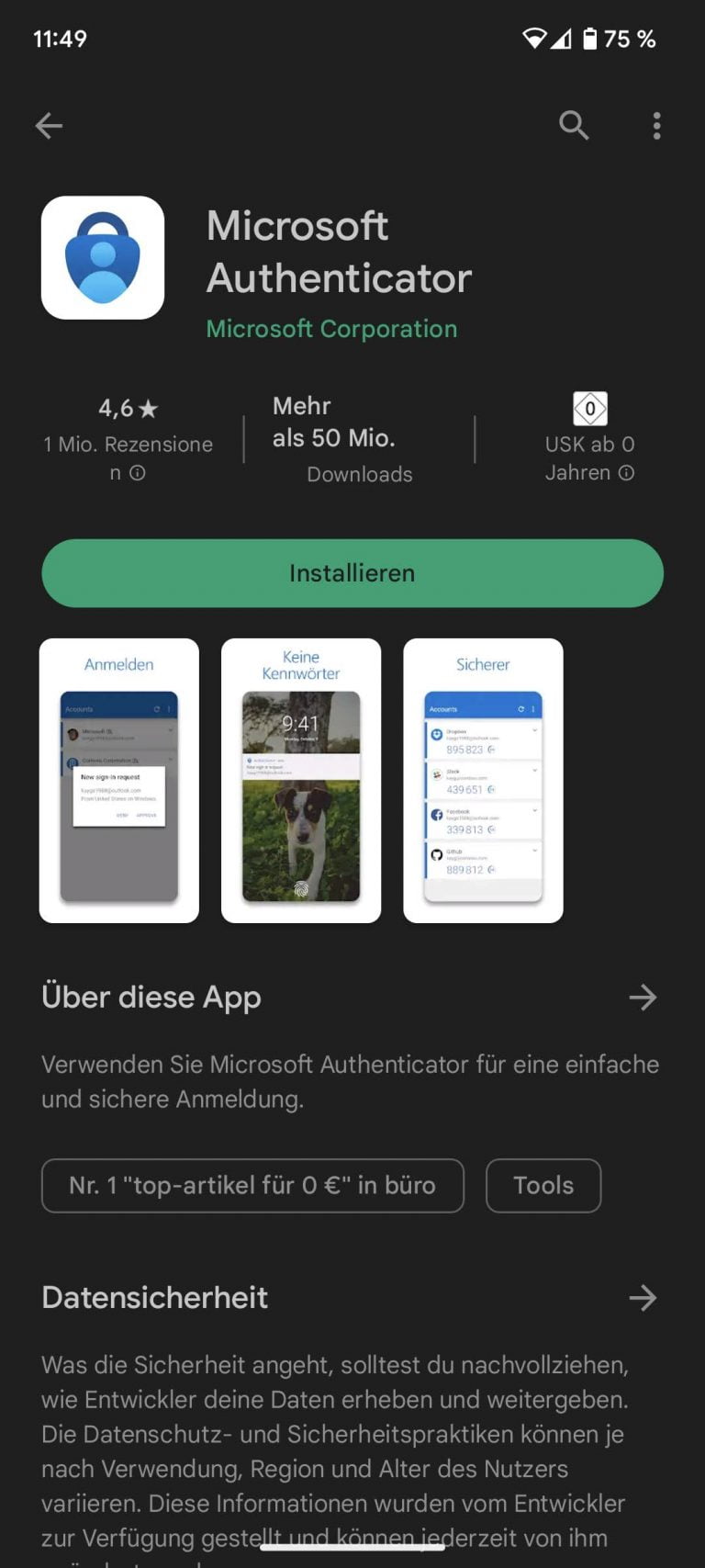 Einrichtung - Microsoft 365 MFA / 2FA via Authenticator App | Android/iOS
