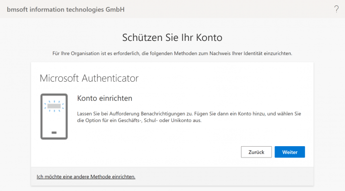 Einrichtung - Microsoft 365 MFA / 2FA via Authenticator App | Android/iOS